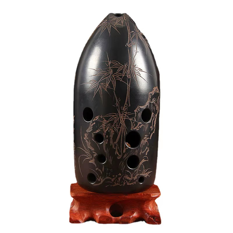 10-Hole Ceramic Xun F Key Chinese Instrument - beatmusicshop.com